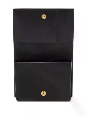 JIL SANDER Logo-stamp Leather Card Holder