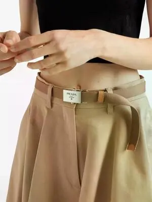 Prada Chino Midi Skirt