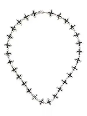 Darkai Silver Tone Necklaces For Men