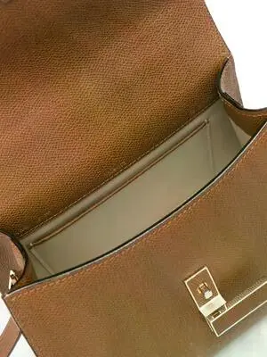 VALEXTRA Mini Iside Leather Tote Bag