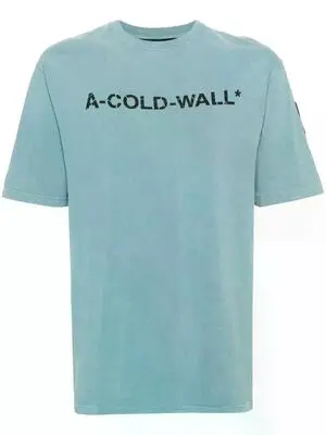 A-COLD-WALL* Overdye Logo-print T-shirt