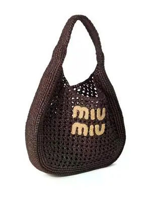 Miu Miu Interwoven Tote Bag