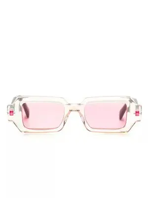 KUBORAUM Q9 Rectangle-frame Sunglasses - Neutrals