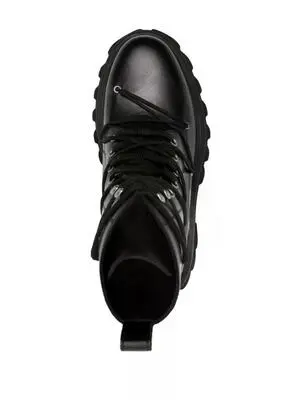 Off-White Tractor Motor Leather Boots