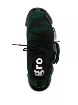 GROUNDS Moopie Chrome Scratch Sneakers