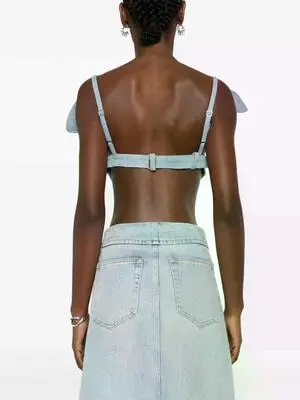 Y/project Denim Crop Top