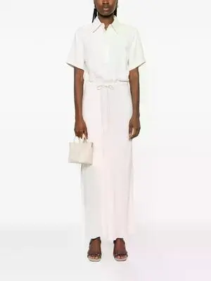 Brunello Cucinelli Short-sleeve Maxi Dress