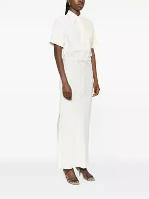 Brunello Cucinelli Short-sleeve Maxi Dress