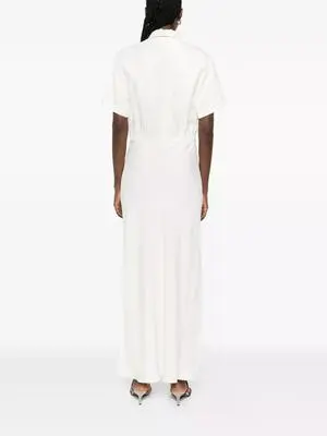 Brunello Cucinelli Short-sleeve Maxi Dress