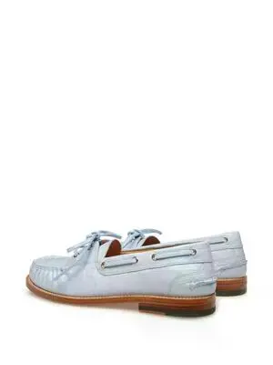 Bally Rimion Crocodile-effect Loafers