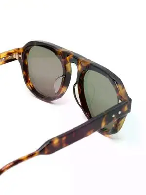 Thom Browne Oval-frame Sunglasses