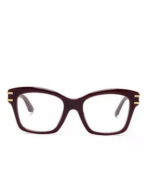 Dolce & Gabbana Square-frame Glasses - Red