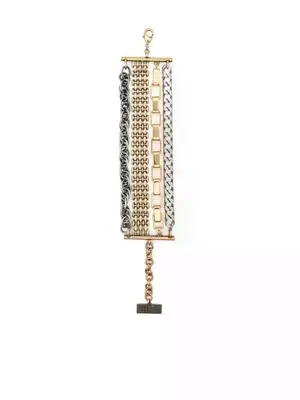 MAISON MARGIELA Colourblock Bracelet - Silver