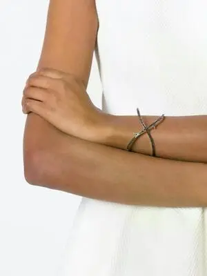 Stephen Webster 18kt Gold And Black Diamond Cuff Bracelet
