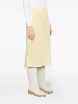 JIL SANDER Virgin Wool-blend Midi Skirt