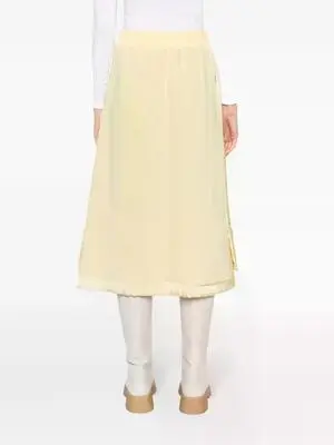JIL SANDER Virgin Wool-blend Midi Skirt