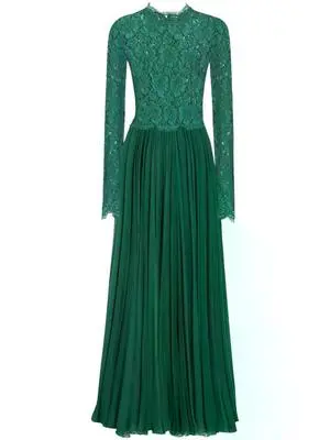 Dolce & Gabbana Lace-panel Gown
