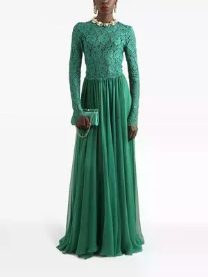 Dolce & Gabbana Lace-panel Gown