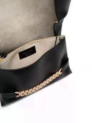 Victoria Beckham Mini Chain Pouch Leather Clutch