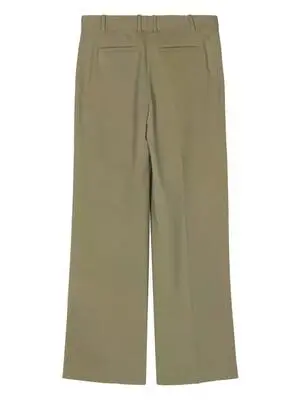 JOSEPH Morissey Tailored Trousers - Green