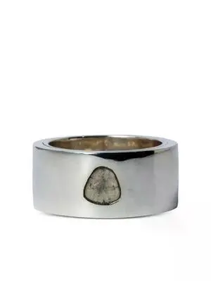 PARTS OF FOUR Sistema Sterling Diamond Ring - Silver
