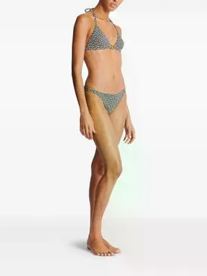 Balmain Jacquard-pattern Bikini