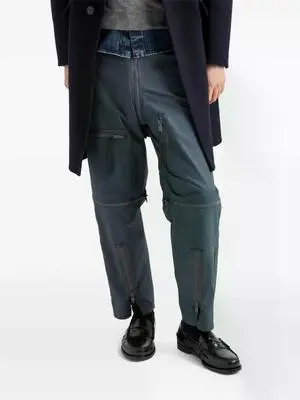 Prada Decorative-zip Trousers