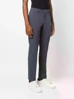 PT TORINO Slim-cut Chino Trousers - Grey