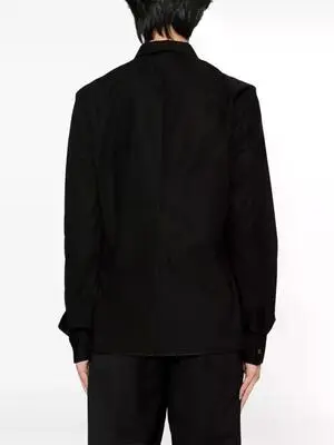 LABEL UNDER CONSTRUCTION Cotton Shirt - Black