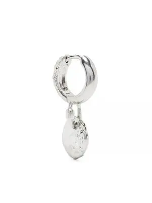 MARIA BLACK Avani 9 Drop Huggie Earring - Silver