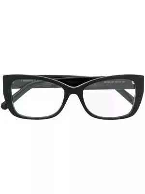 SWAROVSKI Crystal-embellished Cat-eye Glasses - Black
