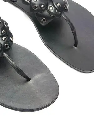 Casadei Stud-embellished Flat Sandals