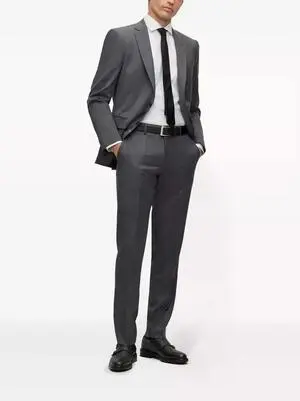 BOSS Pressed-crease Tailored Trousers