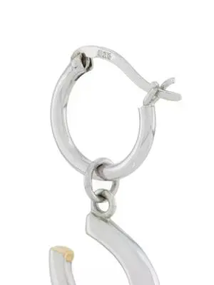 TRUE ROCKS Horseshoe Hoop Earring