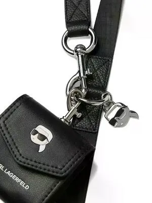 Karl Lagerfeld Pet Leash And Pouch Set