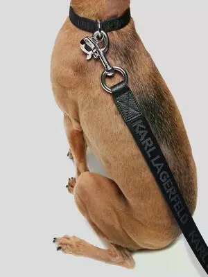 Karl Lagerfeld Pet Leash And Pouch Set