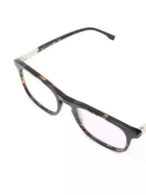 Lacoste Square-frame Tortoiseshell Glasses