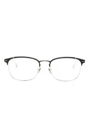 LEISURE SOCIETY Club Round-frame Glasses - Silver