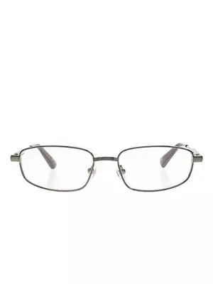 Jacquemus Rectangle-frame Glasses - Silver