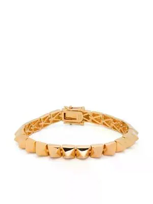Eddie Borgo 12kt Vermeil Pyramid Bracelet