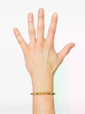 Eddie Borgo 12kt Vermeil Pyramid Bracelet