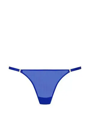 MAISON CLOSE Corps À Corps Neon Mini Thong - Blue