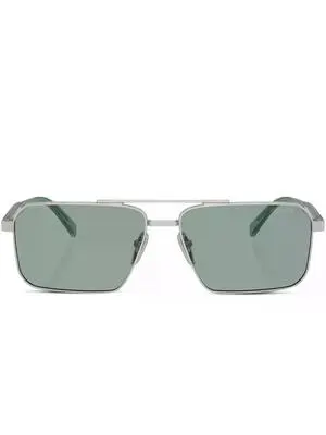 Prada Pilot Frame Sunglasses - Silver