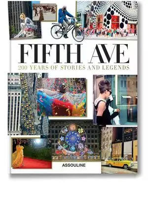 Assouline Fifth Avenue: 200 Years Of Stories And Legends Hardcover Book - White