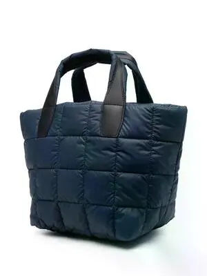 VEECOLLECTIVE Quilted Tote Bag - Blue