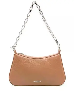 Alexander McQueen T-bar Mini Shoulder Bag - Brown