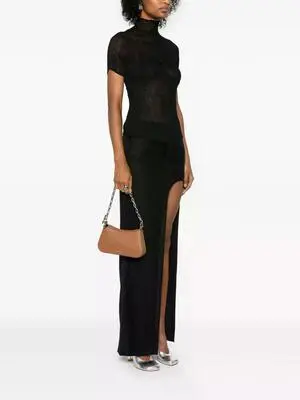 Alexander McQueen T-bar Mini Shoulder Bag - Brown