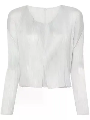 Issey Miyake Plissé Jacket - Grey