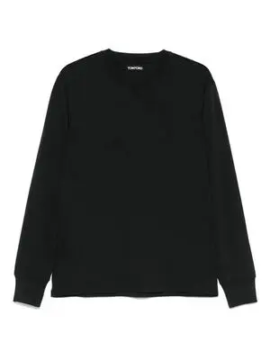 TOM FORD Crew-neck T-shirt - Black