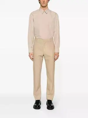Alexander McQueen Mid-rise Twill-weave Tailored Trousers